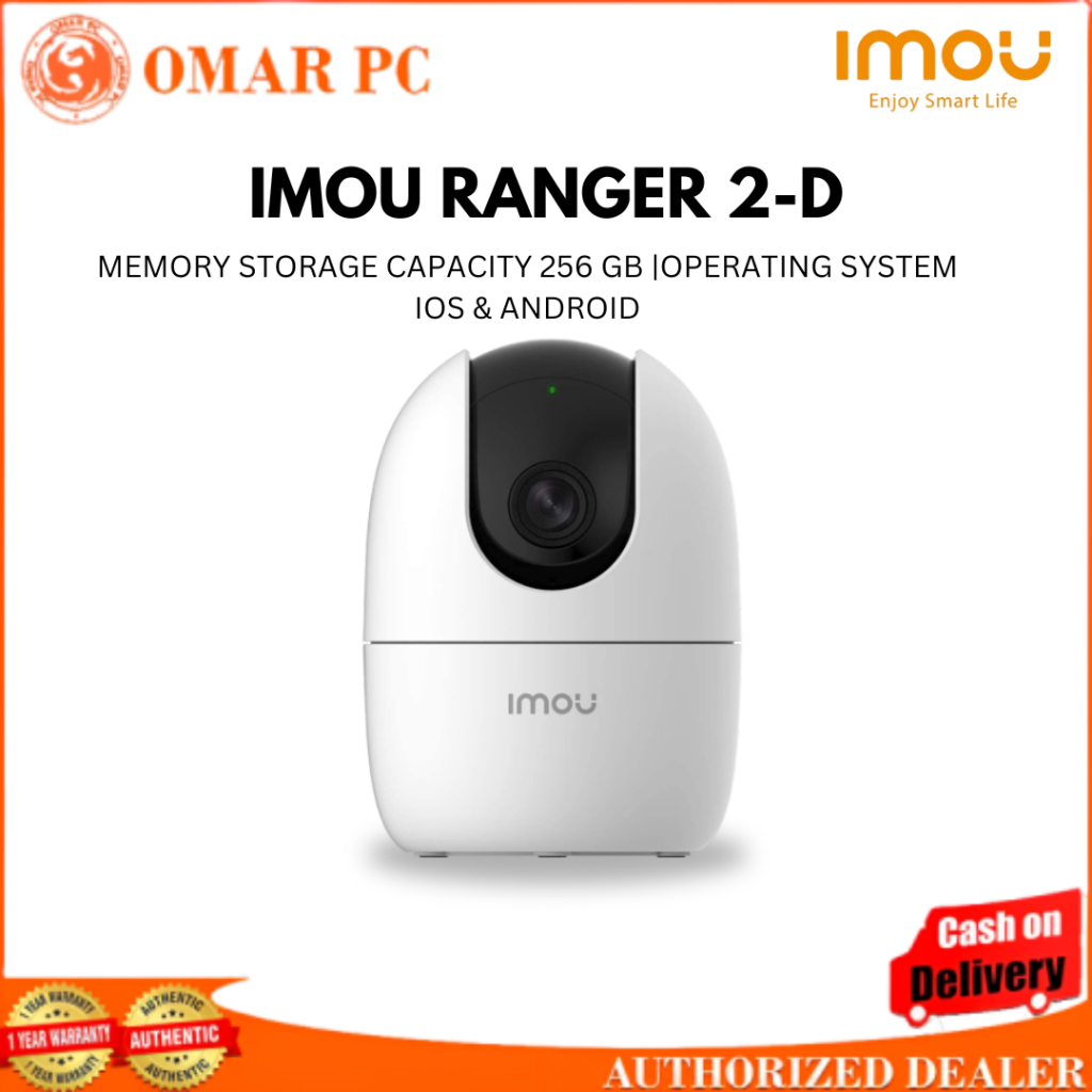 BRANDNEW CCTV IMOU RANGER 2-D INDOOR SMART SECURITY CAMERA | Shopee ...