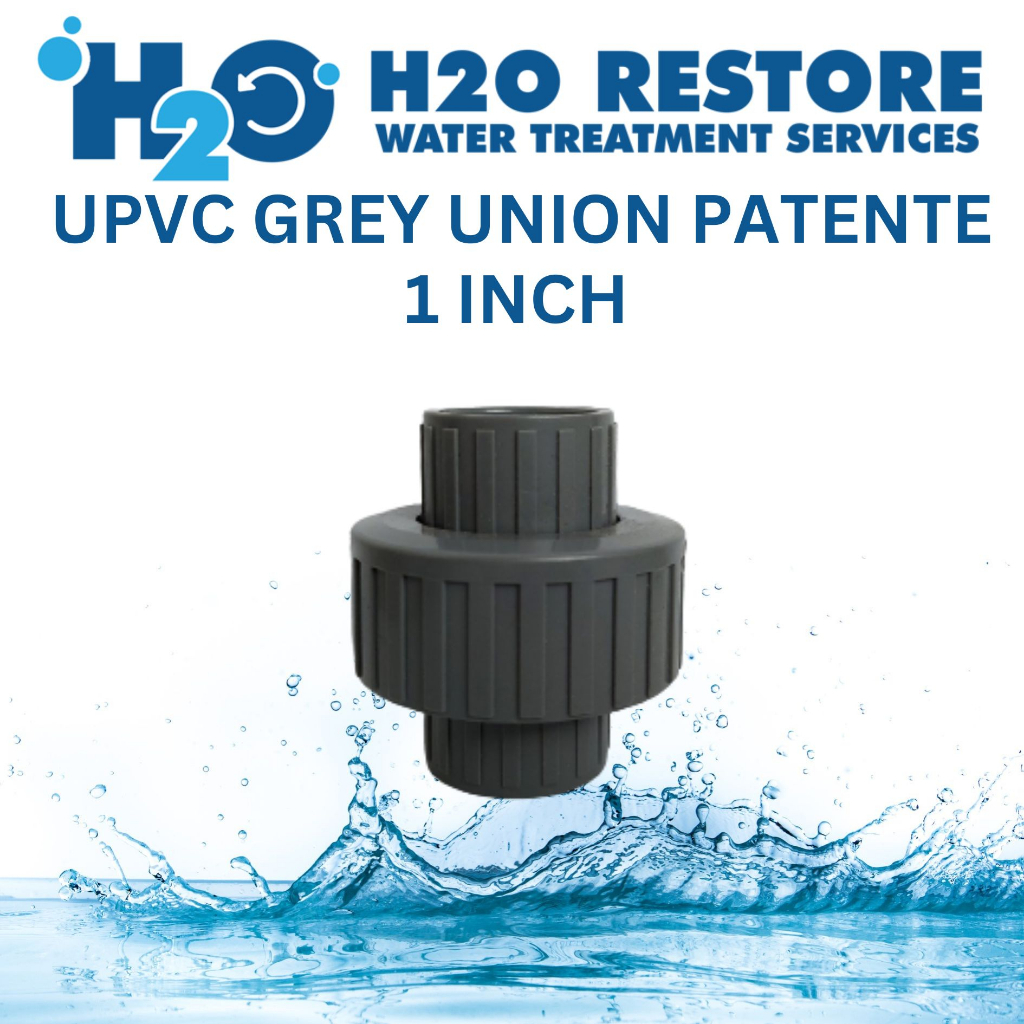 PVC Grey Pipe Fittings 1/2", 3/4", 1" Union Patente | Shopee Philippines