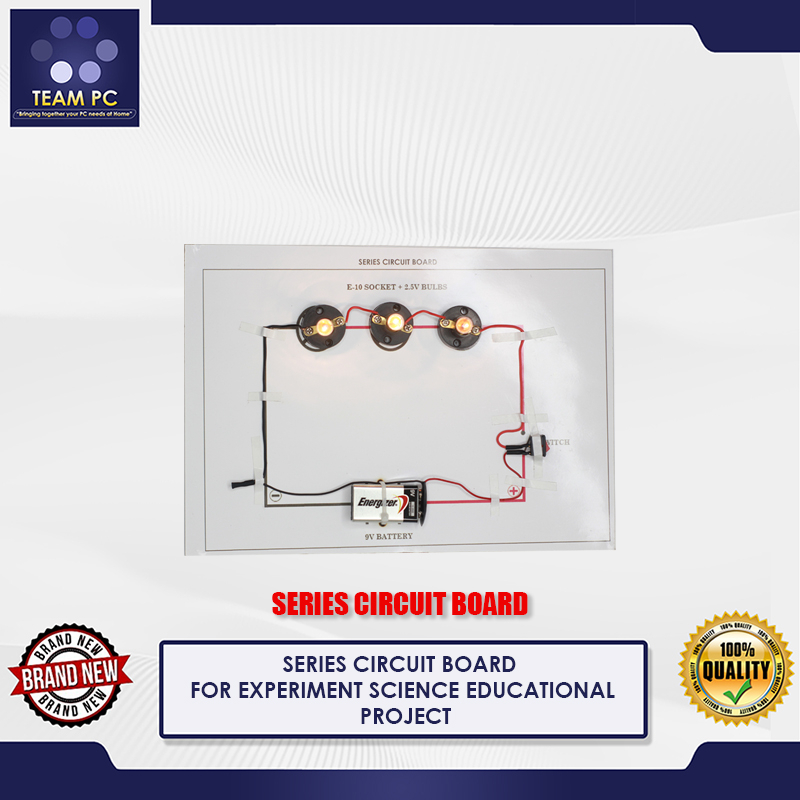 SERIES CIRCUIT BOARD FOR EXPERIMENT SCIENCE EDUCATIONAL PROJECT ...