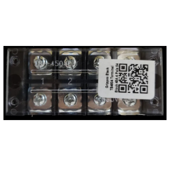 Grippes 45A 4 Pairs Terminal Block 600V (2PCS) - TB4504(2PCS) | Shopee Philippines