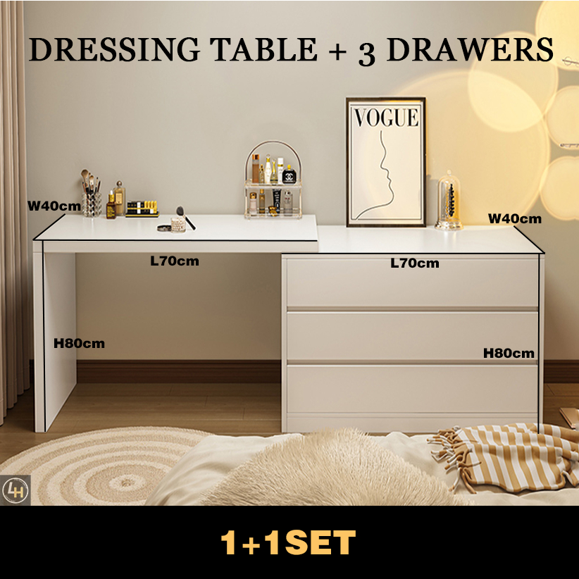 LIVING 6-tier chest of drawers with dresser 1+1+1 set | Shopee Philippines