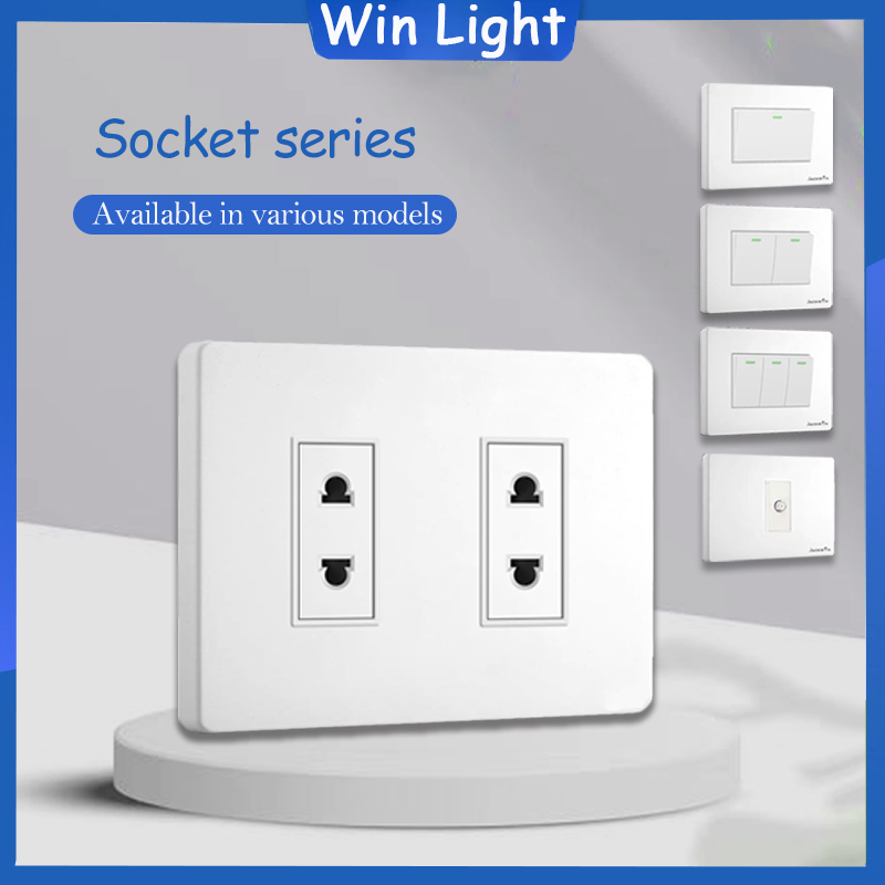 Outlet Wide Series 1Gang 2Gang 3Gang Outlet socket Universal Outlet Set ...