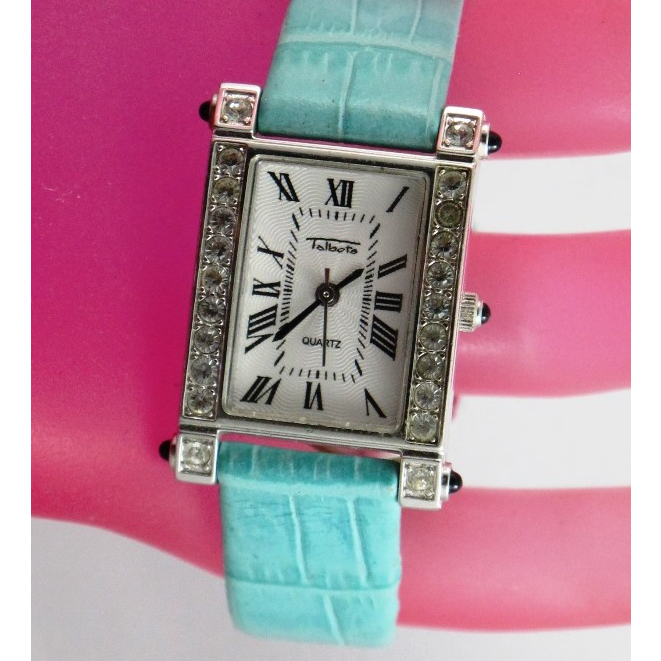 D40:Original TALBoTS Analog Watch for Women from USA-Silver Tone ...