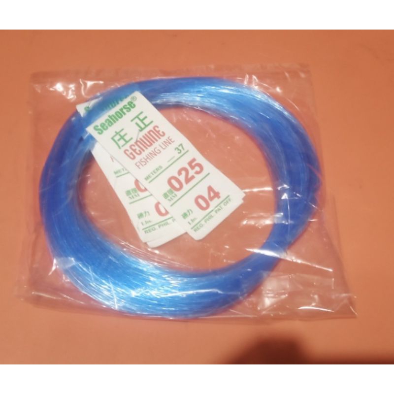 nylon seahorse fishing line sold CLIP/ROLYO 10 COILS per PACK | Shopee ...