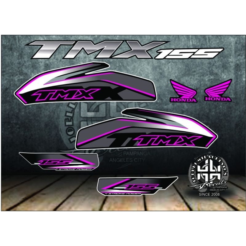 Honda tmx 155 stock decal sticker | Shopee Philippines