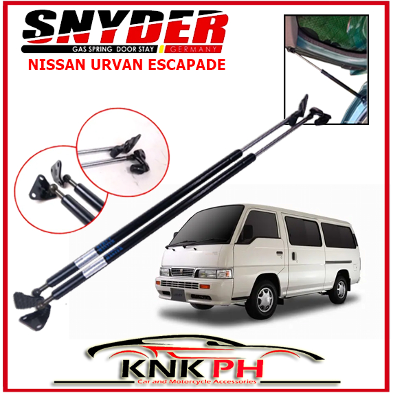 NISSAN URVAN ESCAPADE Gas Spring Door Stay Damper Struts Trunk Open ...