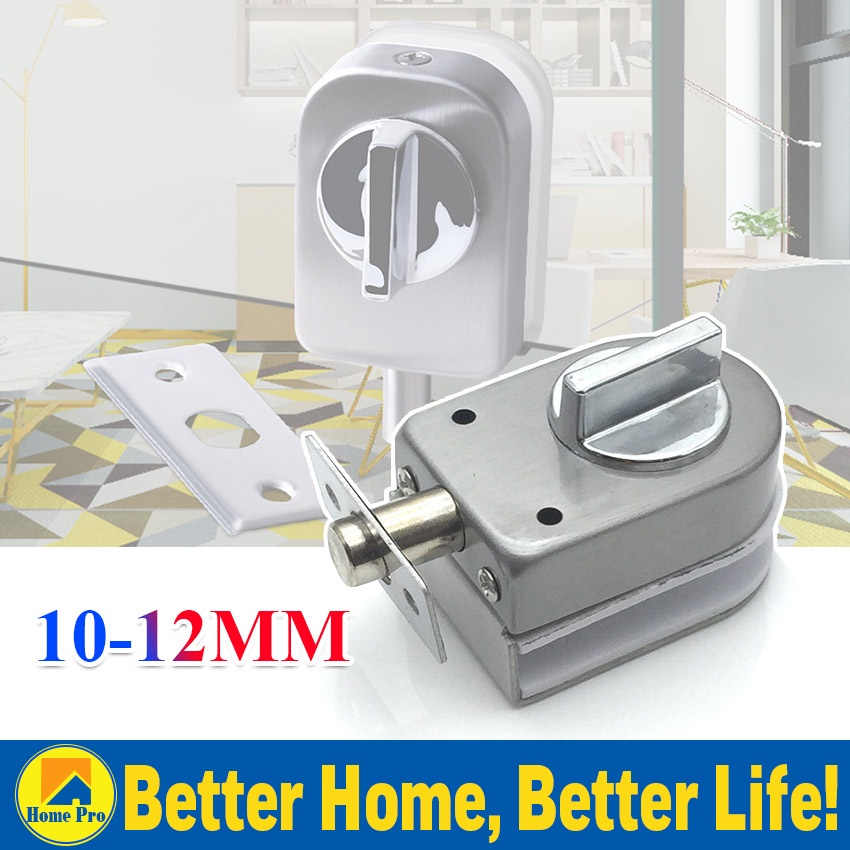 Glass Door Ground Lock Anti-corrosion Stainless Steel Floor Latch Lock ...