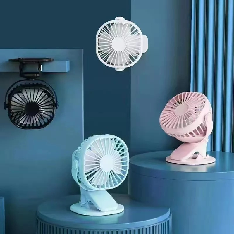 NEW MINI SLIM TABLE CLAMP FAN rechargeable | Shopee Philippines