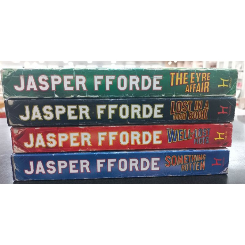 Jasper Fforde Bundle Books (4pcs) Something Rotten, Lost in a Good Book ...