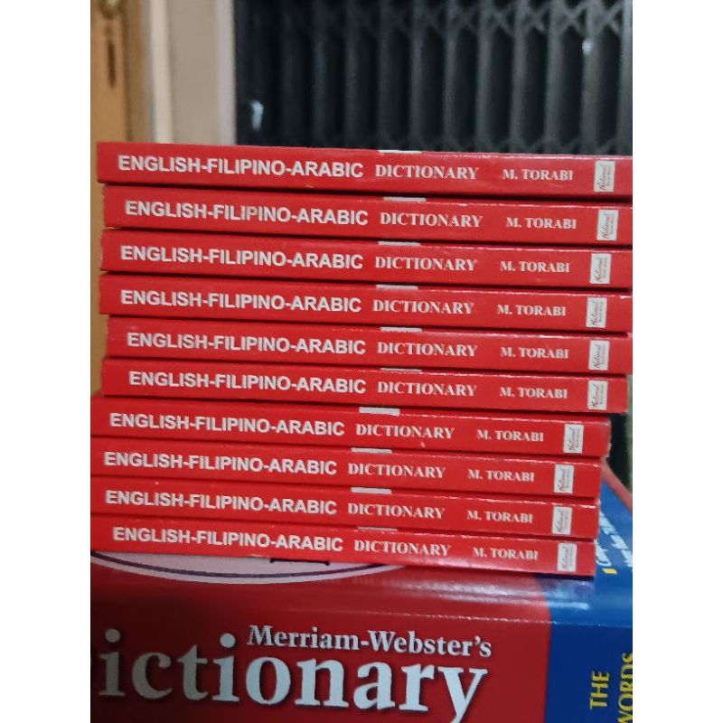 English Filipino Arabic Dictionary | Shopee Philippines