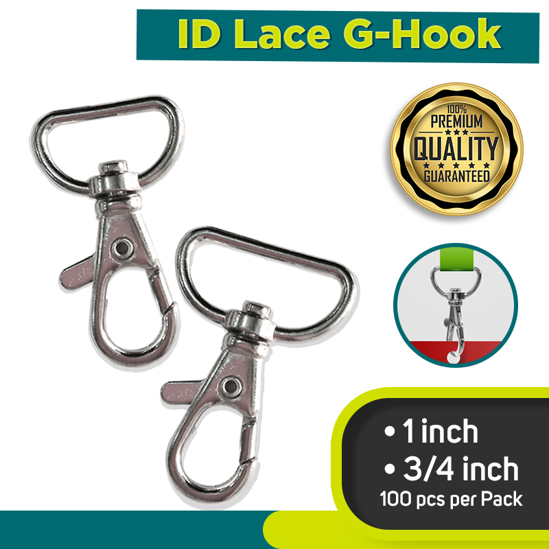 (100PCS) G-Hook ID Accessories for ID Lace Making | Shopee Philippines