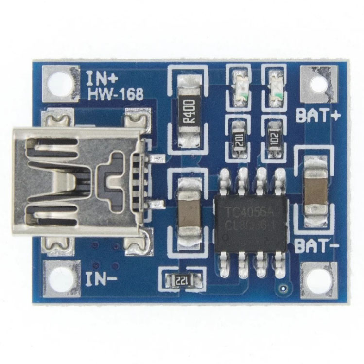 TP4056 +Protection Dual Functions 5V 1A Mini USB TP4056 18650 Lithium ...