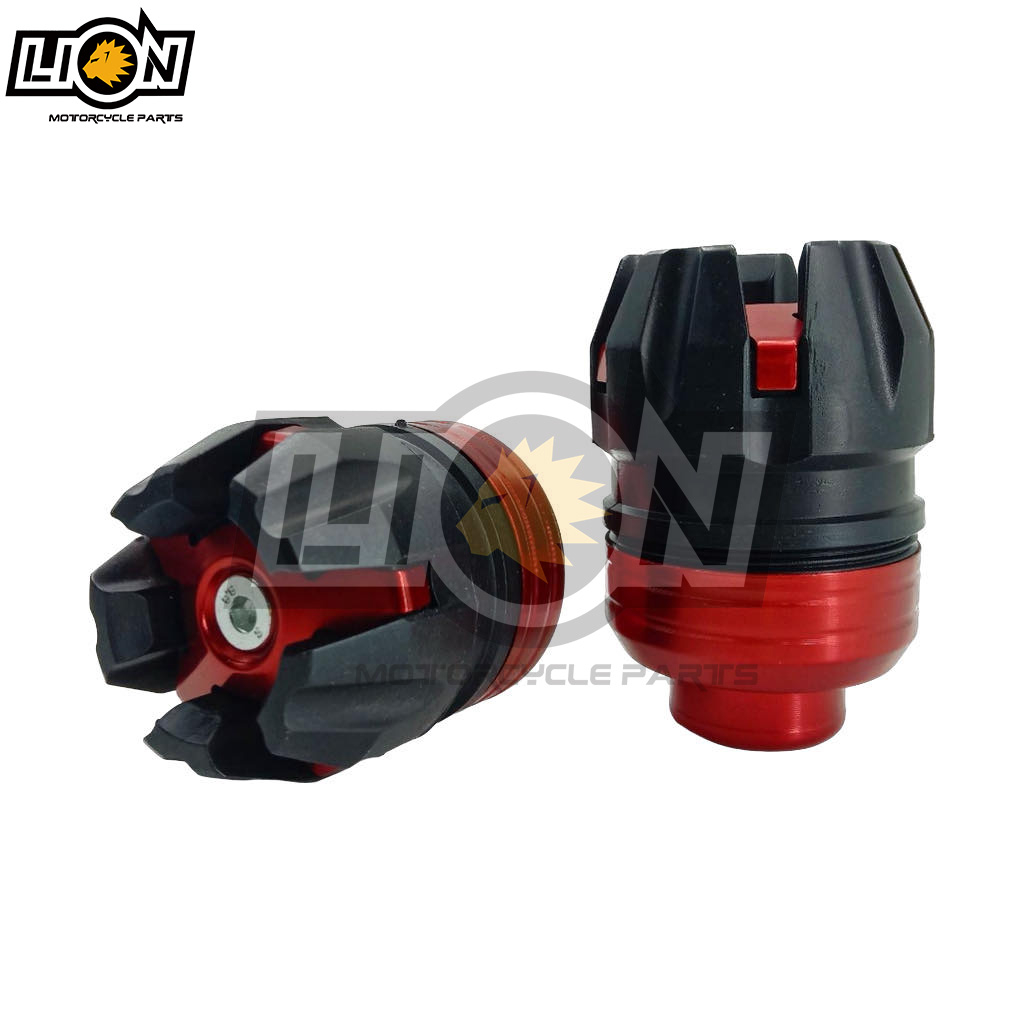 LION Motorcycle 2Pair Big Size Axel Cap Front Shock Nut Cap | Shopee ...