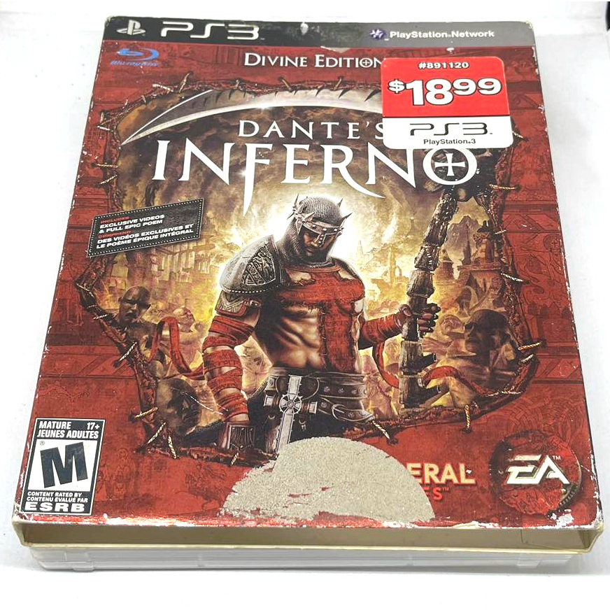 Dante's Inferno (Divine Edition) ps3 Rare game R1 | Shopee Philippines