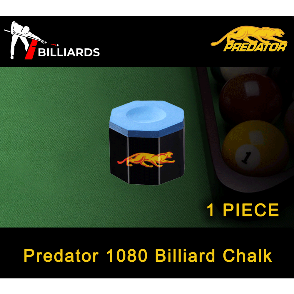 Predator 1080 Performance Billiard PooL Chalk BLUE billiards tisa (tisa ...