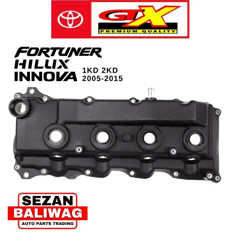 GTX VALVE COVER ASSY CYLINDER HEAD COVER TOYOTA FORTUNER INNOVA HILUX 2005-2015 11210-0L020 ...
