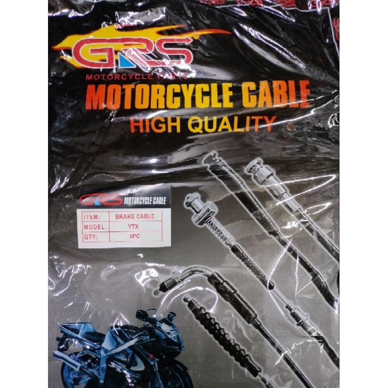 Brake Cable for YTX 125 | Shopee Philippines