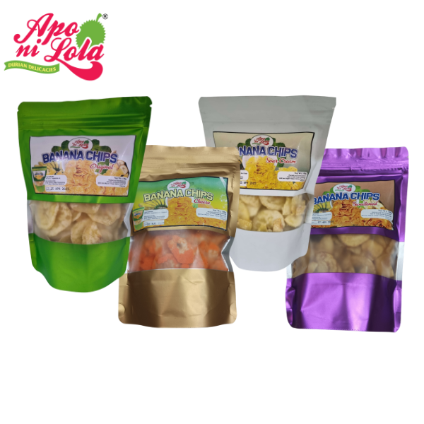 Apo ni Lola | Special Banana Chips 100grams per Pack | Davao Sweets ...