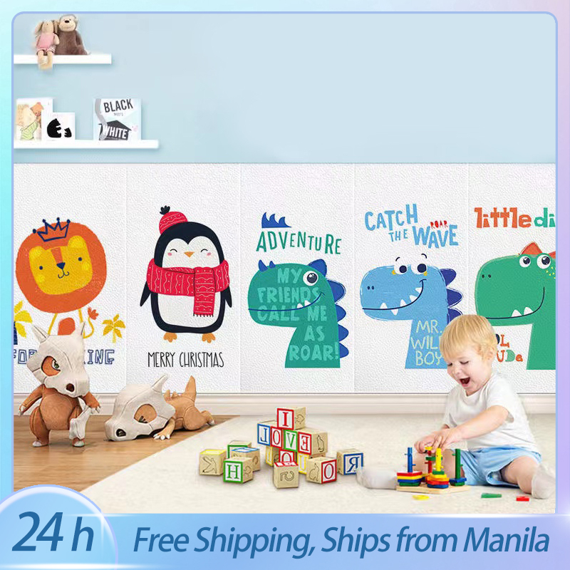 （6pcs）35*70cm Children Anti-Collision Strip Bumper Soft Package Bump ...