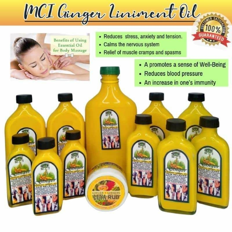 MCI GINGER LINIMENT (MASSAGE OIL, PAIN RELIEVER) | Shopee Philippines