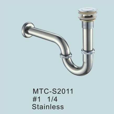 High end sus304 stainless pop up & flip basin water and waste drain P.O ...