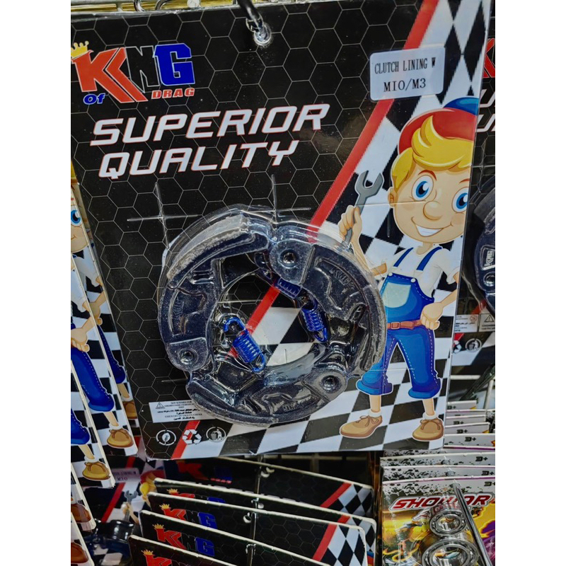 King Of Drag Clutch Lining with spring M3 / Mio 125 | Shopee Philippines
