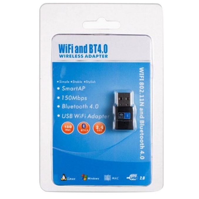 Wireless WiFi Bluetooth Adapter 2 in 1 adapter wifi dongle USB WiFi ...
