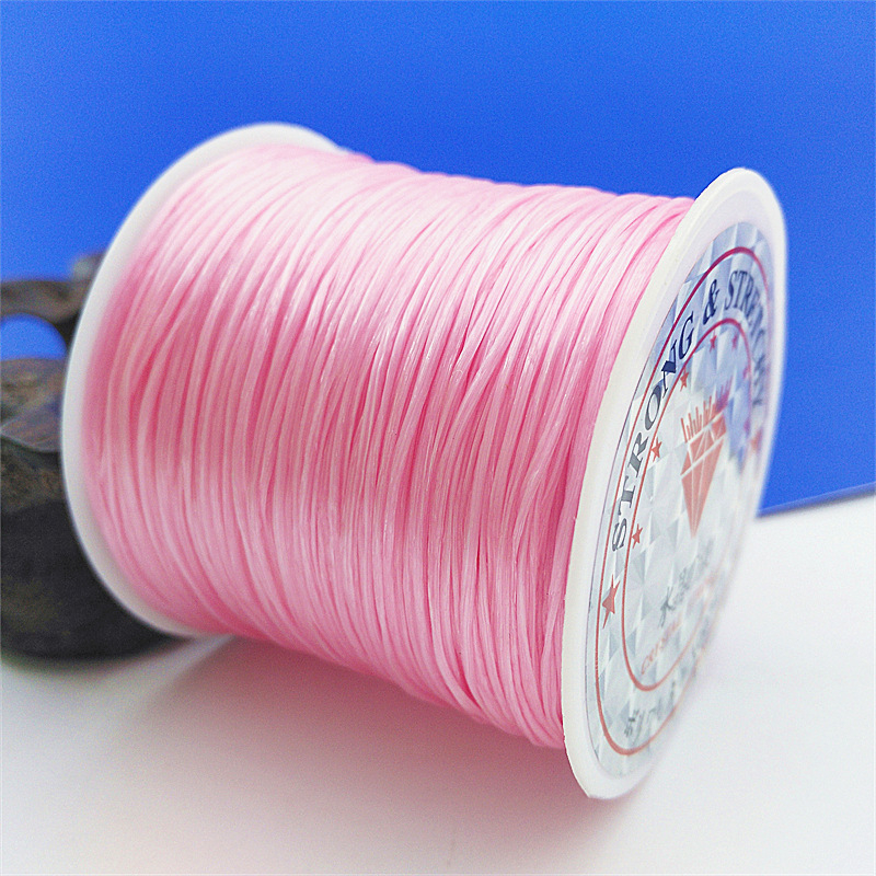 10/50m/Roll 0.8mm Strong Elastic Crystal Beading Cord String Line for ...
