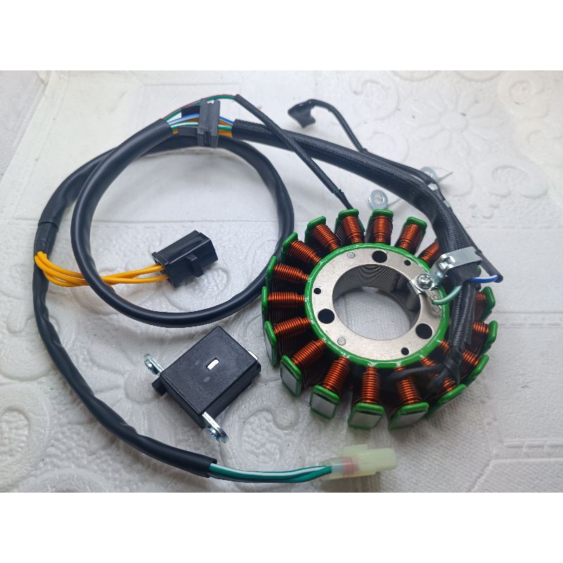 Stator Coil / Magneto Coil Assy - Honda XLR200 / XR200 / XLR 200 / XR ...