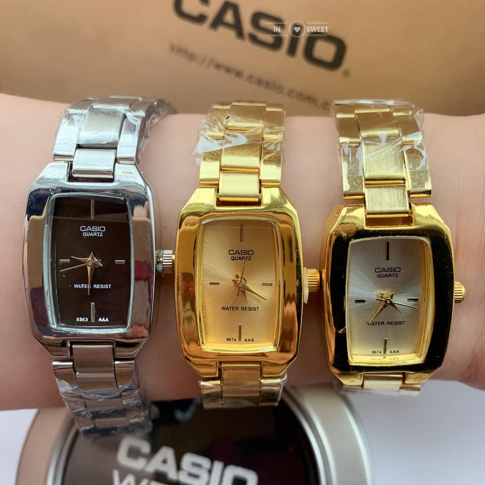 Casio Stainless Steel Fashion Analog Relo Couple Watch for Men and ...