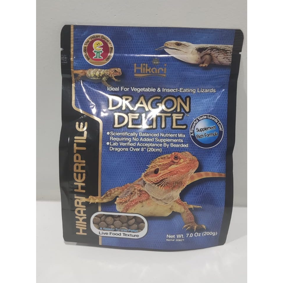 Hikari Dragon Delite Lizard Feed 200 g (7.0 Oz) | Shopee Philippines