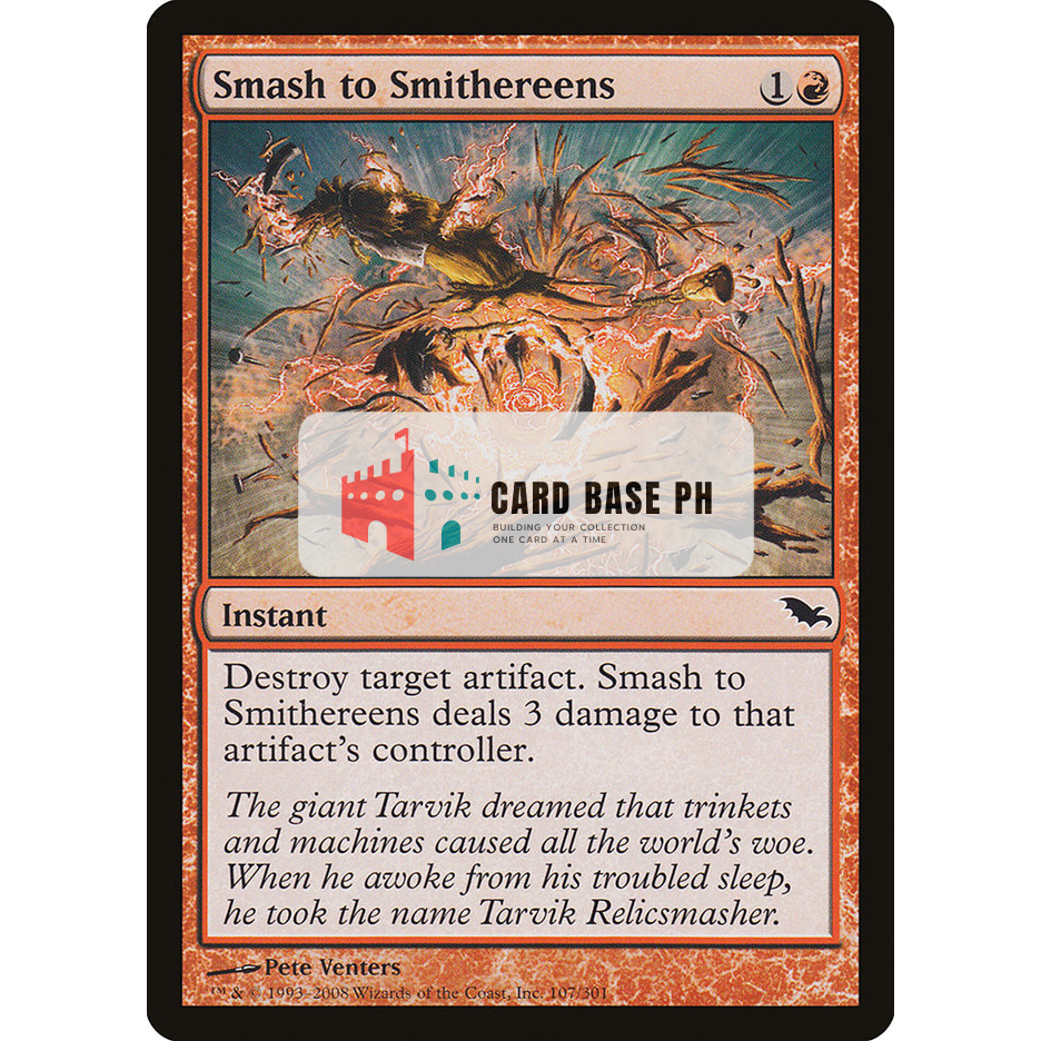 Smash to Smithereens(Lightly Played) - Magic the Gathering Trading Card ...