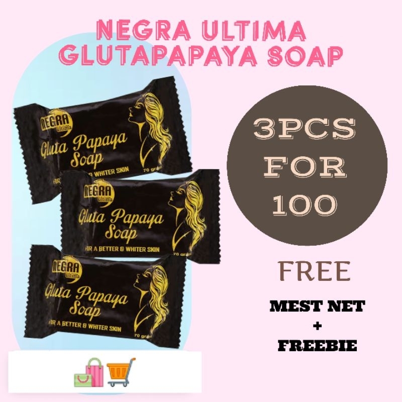 LEGIT NEGRA ULTIMA GLUTAPAPAYA SOAP with vitamin E and Niacinamide ...