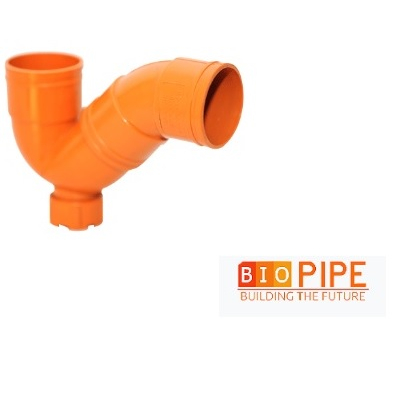 S-600 BIOPIPE PVC SANITARY P-TRAP ORANGE | COMPLETE WITH ELBOW 1/8 BEND | SIZE 2" 3" 4" | Shopee ...