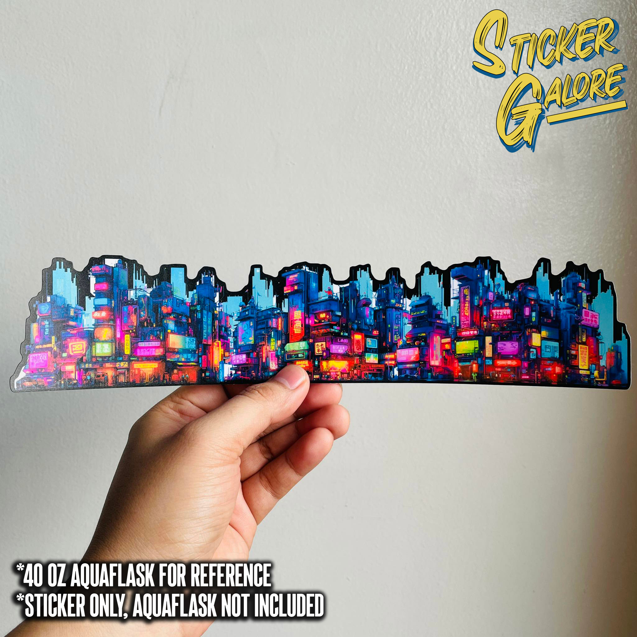 SCENESCAPE AQUAFLASK INFINITY STICKER (WATERPROOF AND SCRATCH PROOF ...