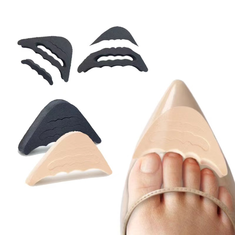 1 Pair Soft Foam Insole High Heel Shoes Pad Cushion Forefoot Insert Toe ...