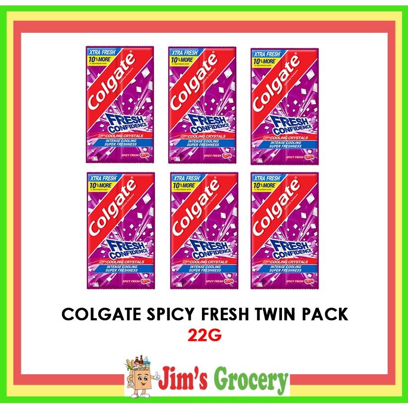 JIMS COLGATE TOOTHPASTE SPICY FRESH 20G (VIOLET) BY 6 | Shopee Philippines