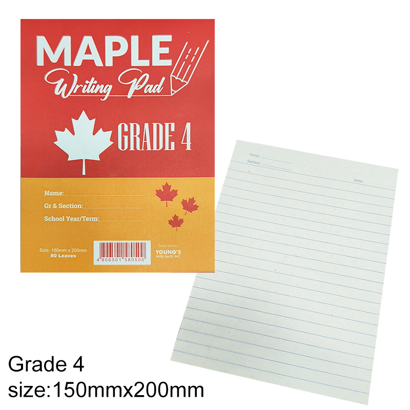 High Sun Writing Pad Paper Grade1 Grade 2 Grade 3 1/2 quiz pad | Shopee ...