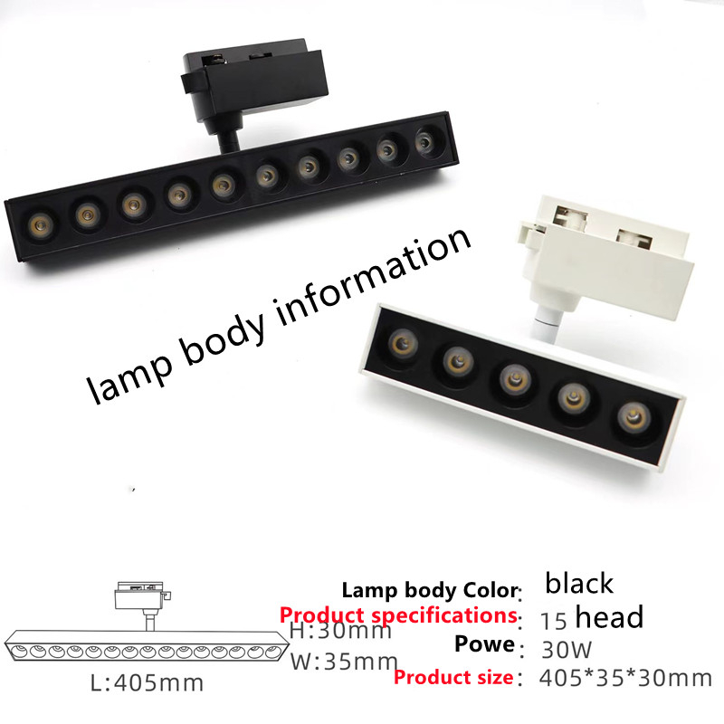 LED track line lights track line spotlights LED grille spotlights ...