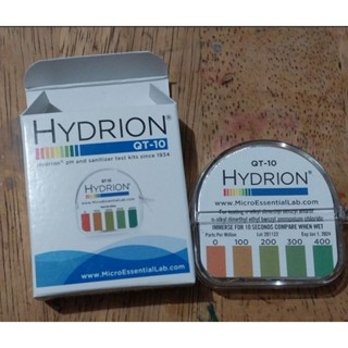 Quat Test Strip QT-10 (HYDRION) | Shopee Philippines