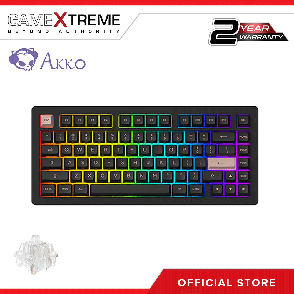 AKKO ACR PRO 75 RGB Mechanical Keyboard Hot Swappable Gasket Mount ...