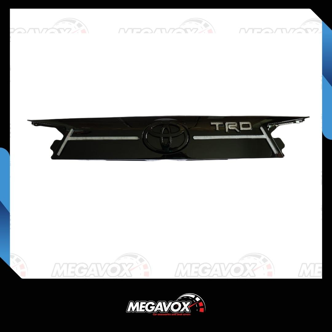 Toyota Innova 2016-2022 Black TRD Trunk Lid Cover with LED | Shopee ...