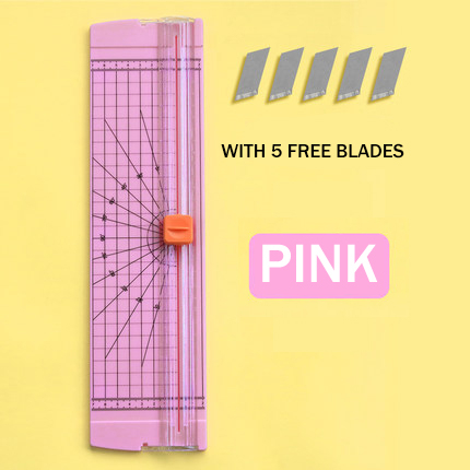 VK Portable Paper Trimmer Plastic Paper Cutter A4 Size Office Cutting ...