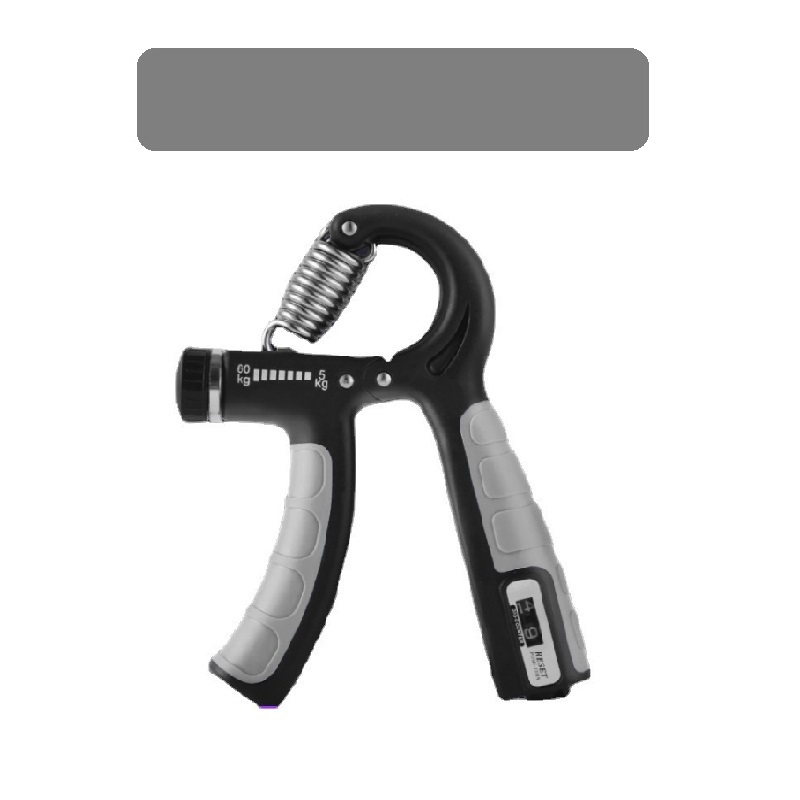5-60kg R-Shape Adjustable Countable hand Grip Strength Exercise Muscle ...