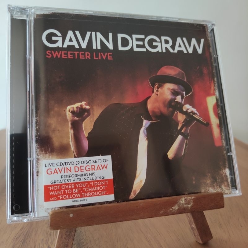 Gavin Degraw - Sweeter Live (CD/DVD) | Shopee Philippines