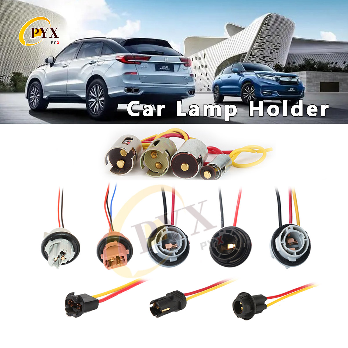 1156 BA15S 1157 BAY15D BA9S T10 T20 Car motorcycle Lamp Holder Adapter ...