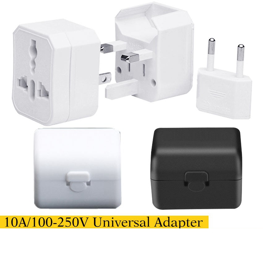3 In 1 Universal Adaptor 3 Sockets Converter Global Travel Conversion ...