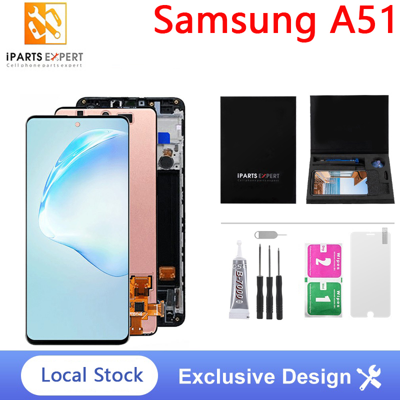 IPARTSEXPERT LCD For Samsung Galaxy A51 LCD A515F SM-A515F/DS A515F/DS ...