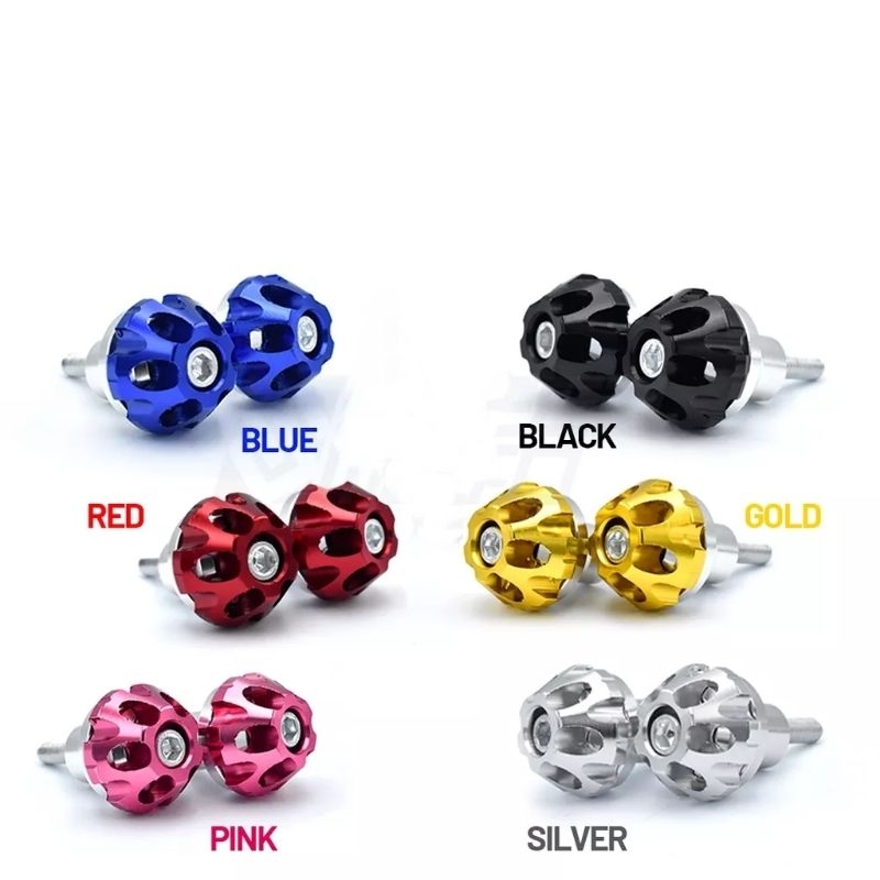CNC ALLOY BAR END PLATE HOLDER BOLTS / LICENSE PLATE FRAME | Shopee ...