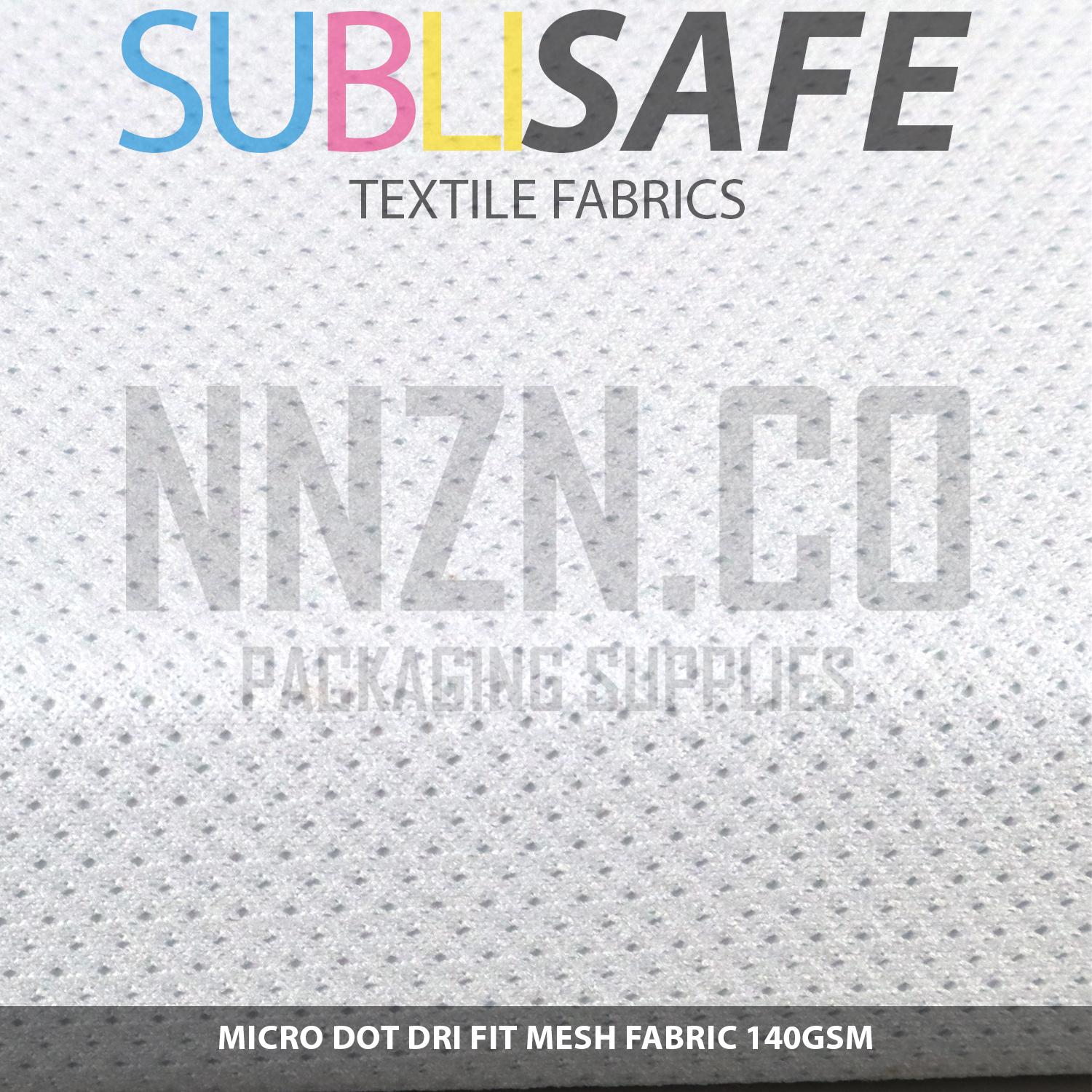 NNZN (PER KILO) Sublimation Safe Micro Dot Dri Fit Mesh Fabric 140gsm ...